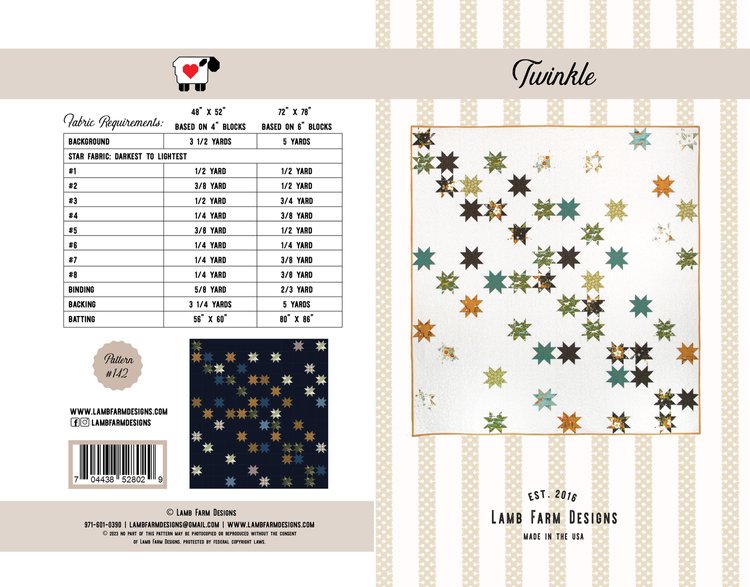 Twinkle Pattern – EllaKates
