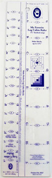 Log Cabin Ruler 3/4 & 1 1/2" 8037 – EllaKates
